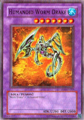 Humanoid Worm Drake DB1-EN209 N/Mint YUGIOH Card | eBay