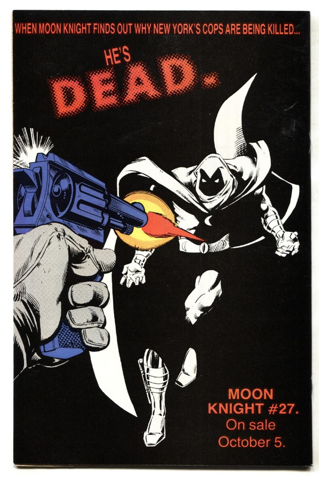 Moon Knight #26 comic book 1982 Marvel | eBay