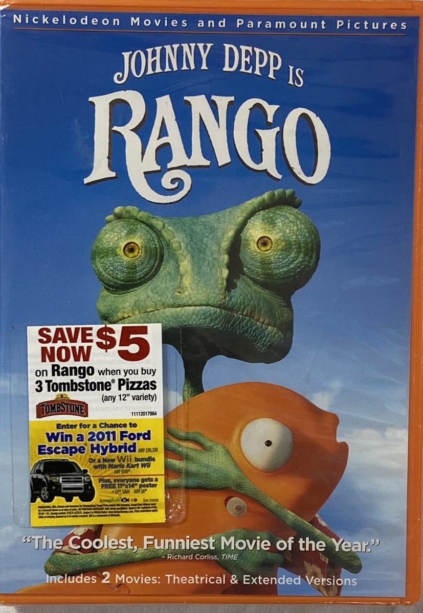 Rango Dvd Cover