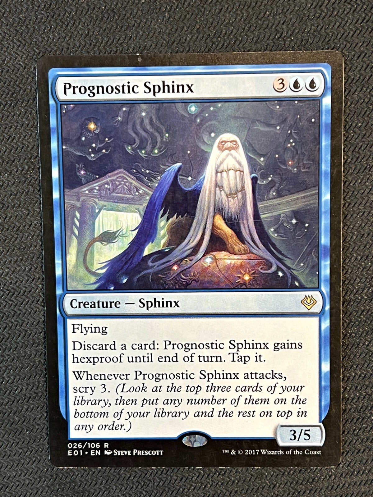 MTG Prognostic Sphinx Commander Adventures in the Forgotten Realms Rare ...