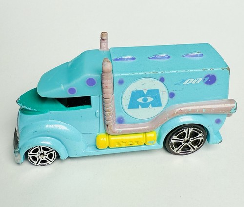 Disney Pixar Wild Racers, SULLEY FROM Monsters Inc. Kids Toy Car Hot ...