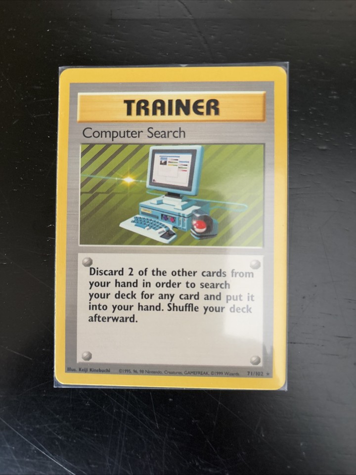 9 Card Lot Pokémon TCG Base And Gym Heroes Rare Trainers Non-Holo Set ...