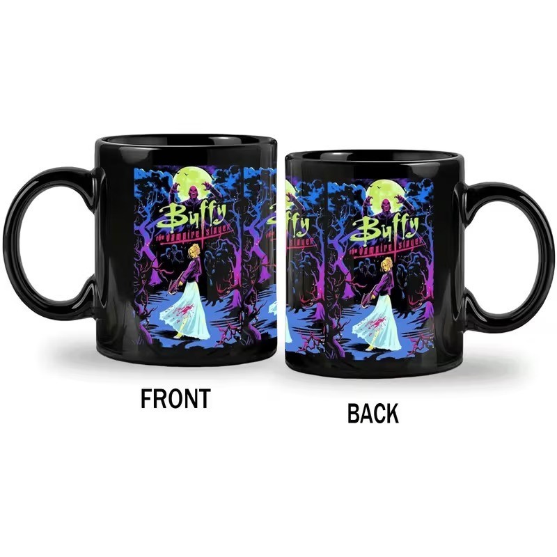 Buffy the Vampire Slayer Movie Mug, Horror TV Show Inspired Coffee Cup ...