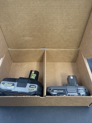 Ryobi ONE+ 18V 4.0 Ah (PBP1104) & 18V 1.5 Ah (PBP002) - USED | eBay