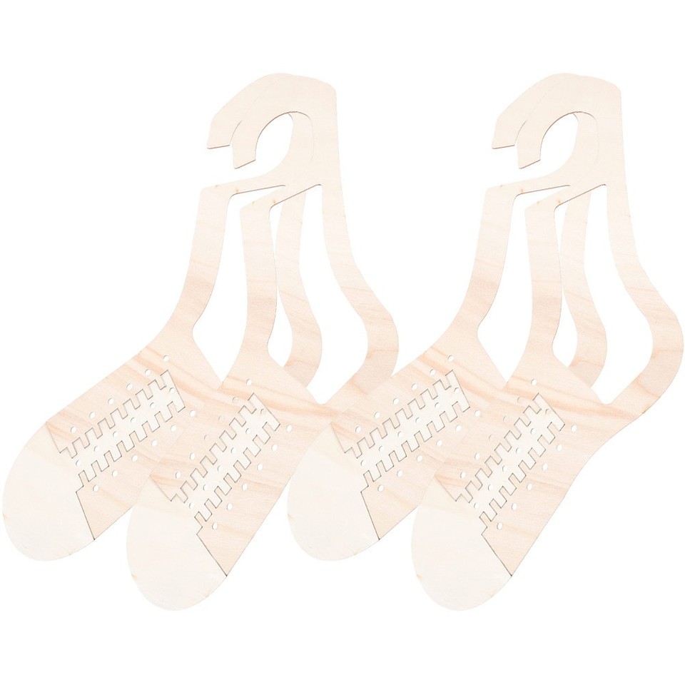 2 Pairs Blockers for Knitting Of Adjustable Sock Blockers Sock Form ...