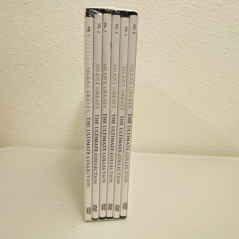 NEW Silent Greats Collection 6 DVDs Disc Box Set Charlie Chaplin Buster ...