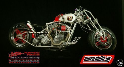 POWDER COATING-Harley HD Chopper V-Twin Triumph Frame | eBay
