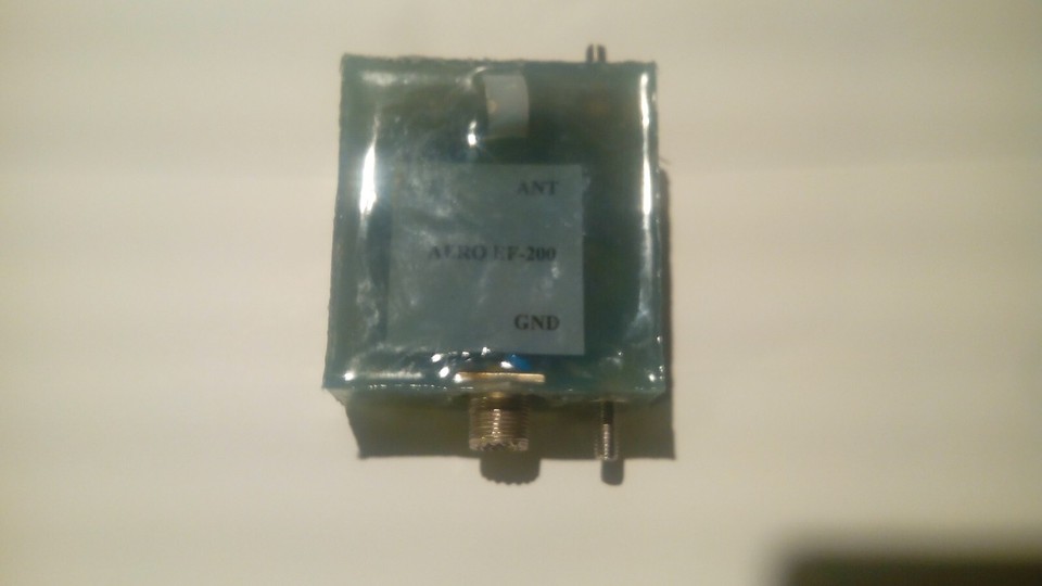 EZ UP JUST PLUG & PLAY 10 / 40 meter efhw 200 watt hf antenna HOA, POTA ...