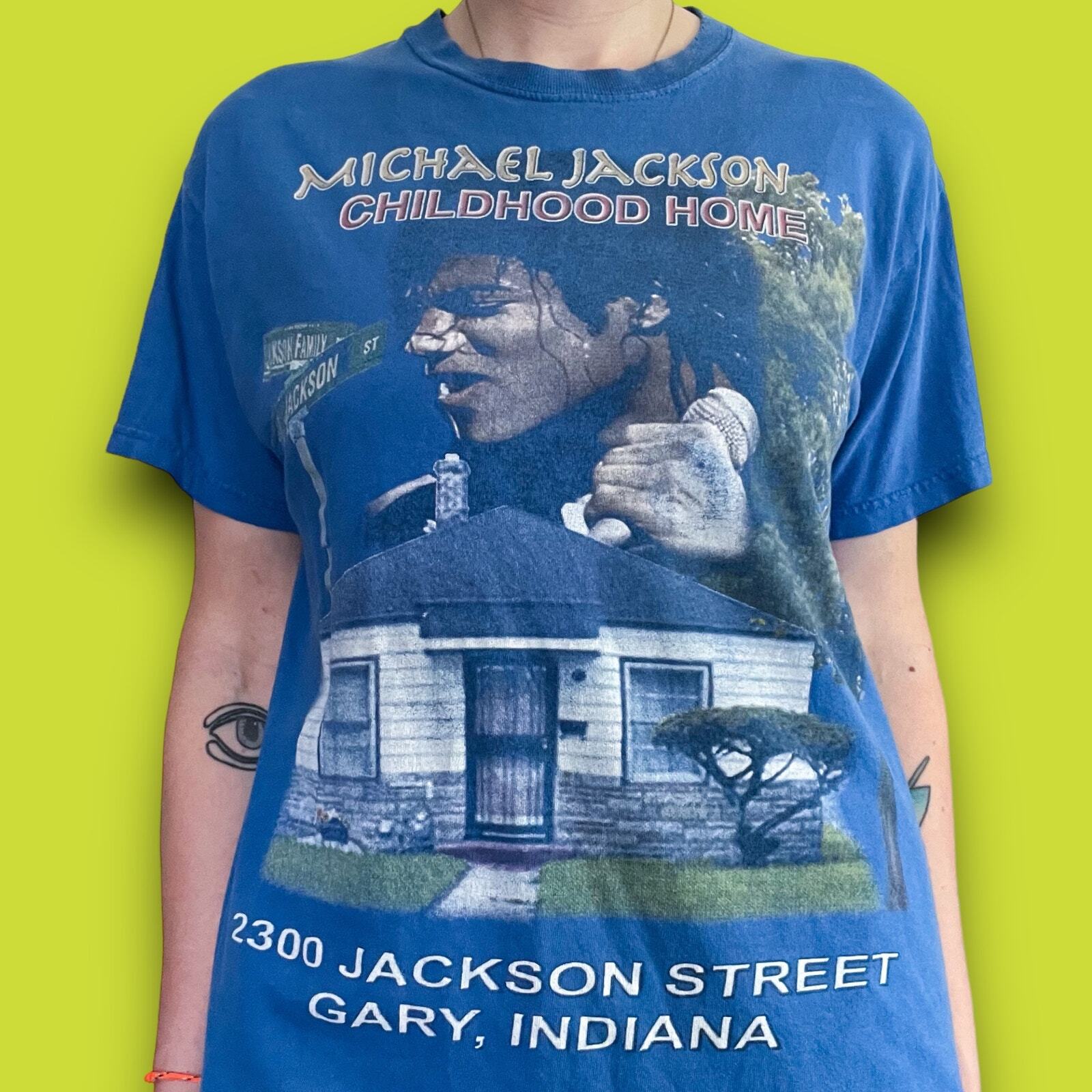 Michael Jackson Childhood Home Shirt Size Medium Gary… - Gem