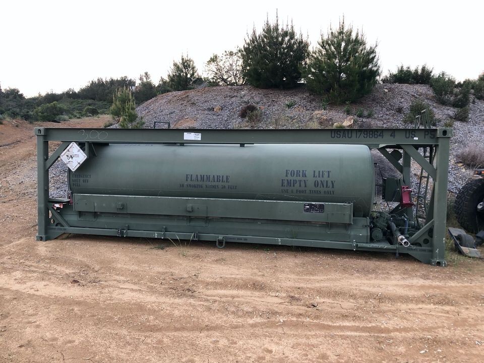 PLS - Hook Lift Water Tank - Stainless - 2500Gal - Water Truck - Roll ...