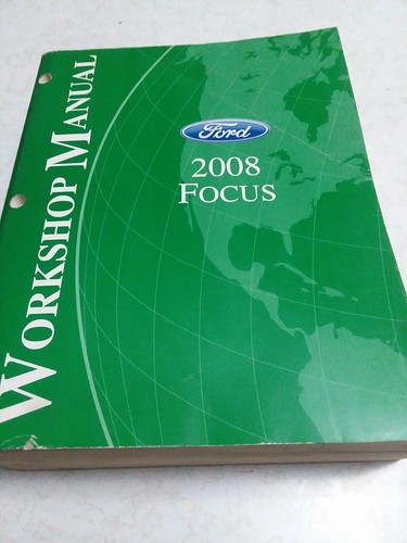 2008 Ford FOCUS Service Manual Dealership Workshop Repair Book | eBay