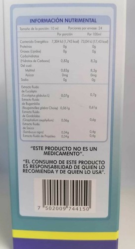 Simibrox+D+Maltitol+Y+Mezcla+De+Hierbas+Sin+AZUCAR+Para+La+TOS+Jarabe+ ...