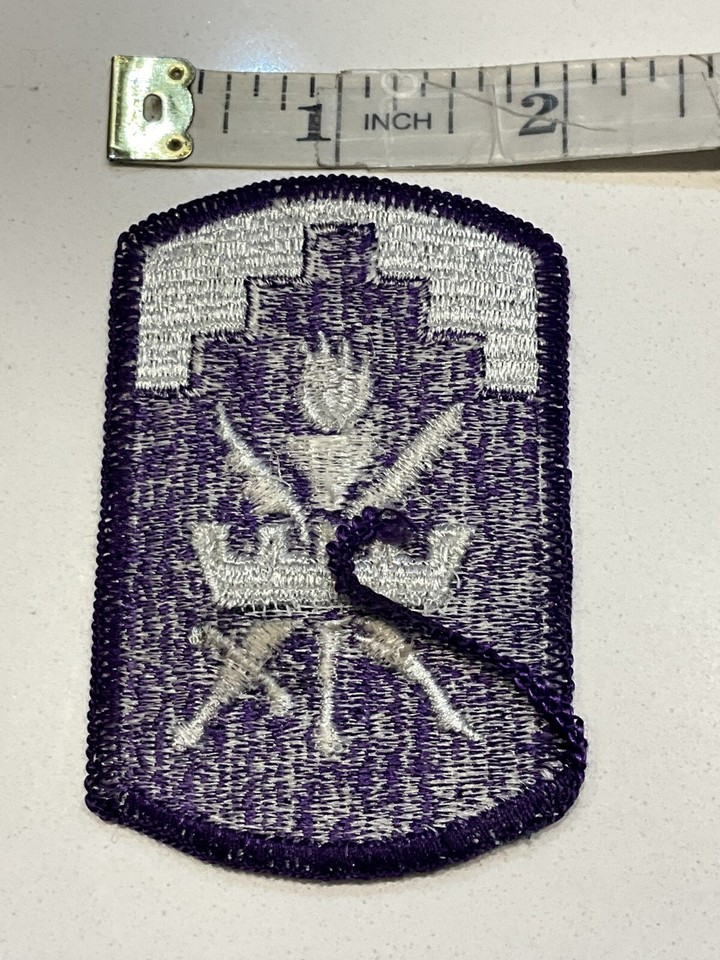 Original U.S. ARMY 353RD CIVIL AFFAIRS BRIGADE MERROW EDGE PATCH | eBay