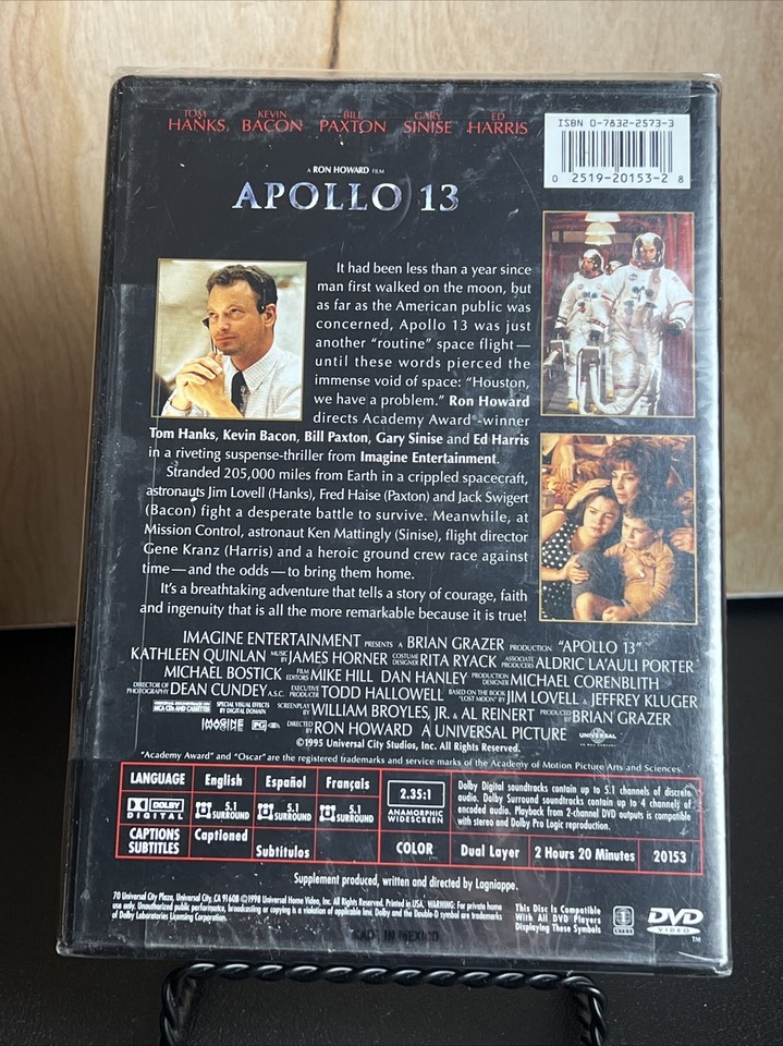 Apollo 13 [New DVD] Collector's Ed, Dolby, Dubbed, Subtitled ...