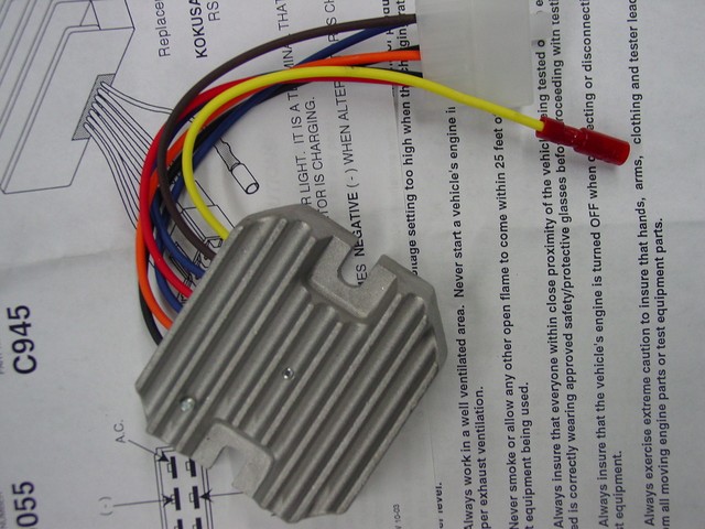 Regulator Rectifier Kokusan-denki Rs5121 J5055 for sale online | eBay