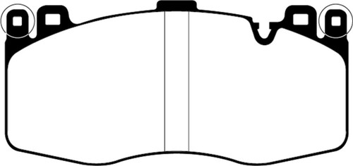 EBC Yellowstuff Front Brake Pads Semi-Metallic DP42370R Fits 2015+ BMW ...