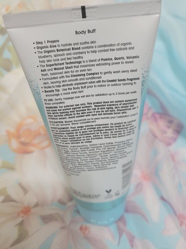 California Tan Sunless Body Buff - Step One Natural Ingredient Infused ...