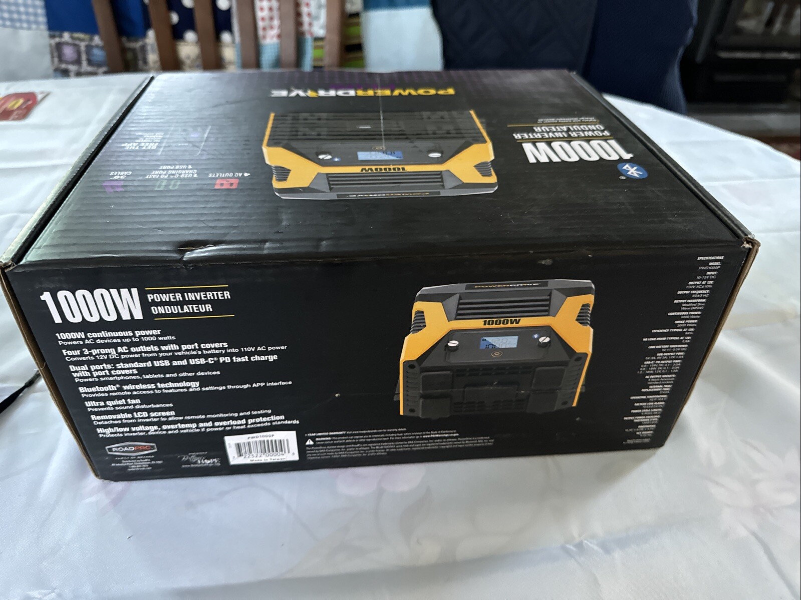 RoadPro PowerDrive 1000 Watt Power Inverter (PWD1000P) | eBay