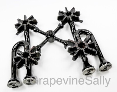 Complete Set of 5 Original Vintage 1930's Wedgewood Stove Top Star ...