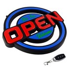 Open Sign LED Neon 21" Large Light Bright for Restaurant Bar Store Shop ...