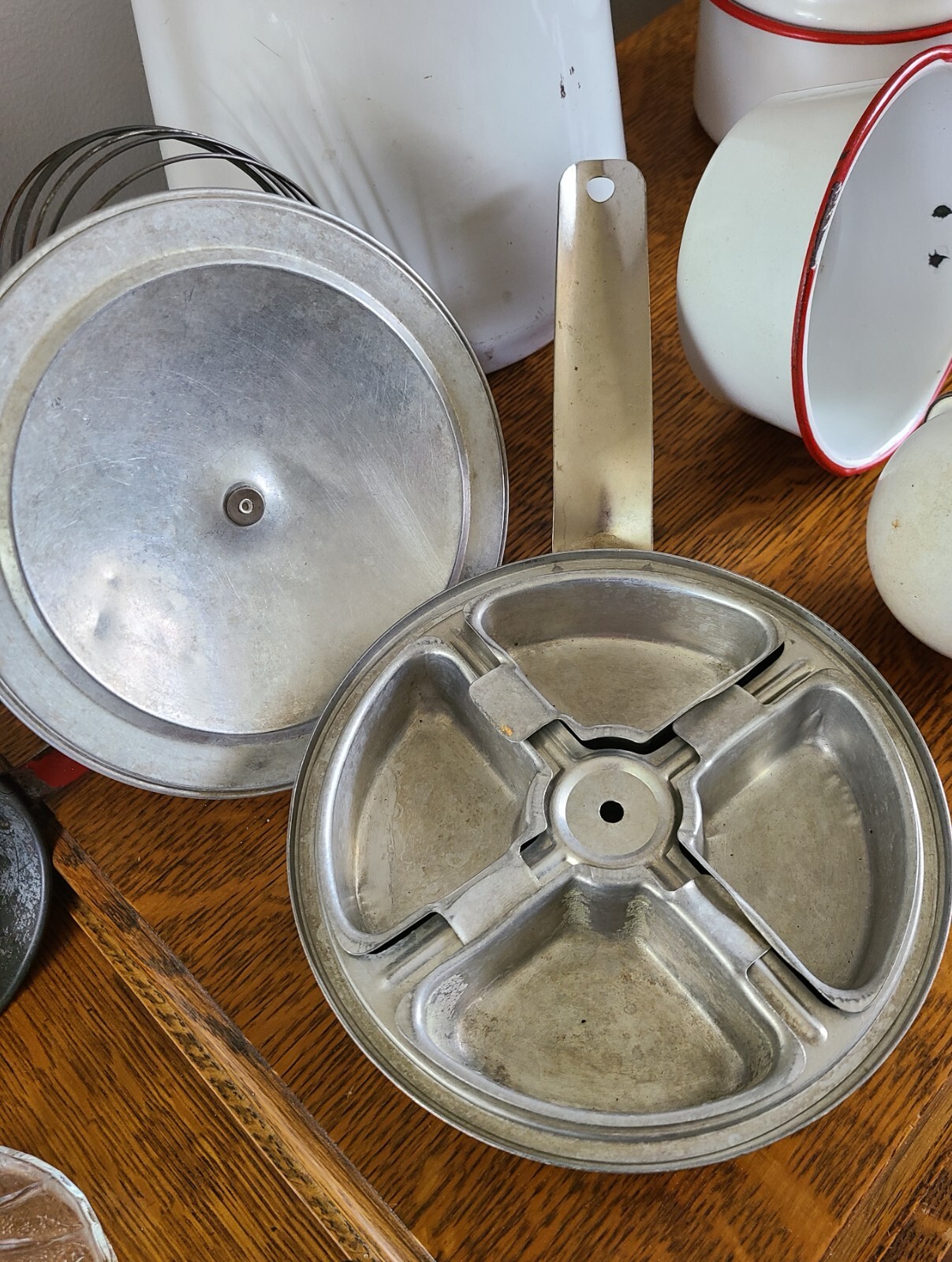 Vintage Misc Kitchenware with Red Trim Lot of 11 Kitchen Tools | eBay