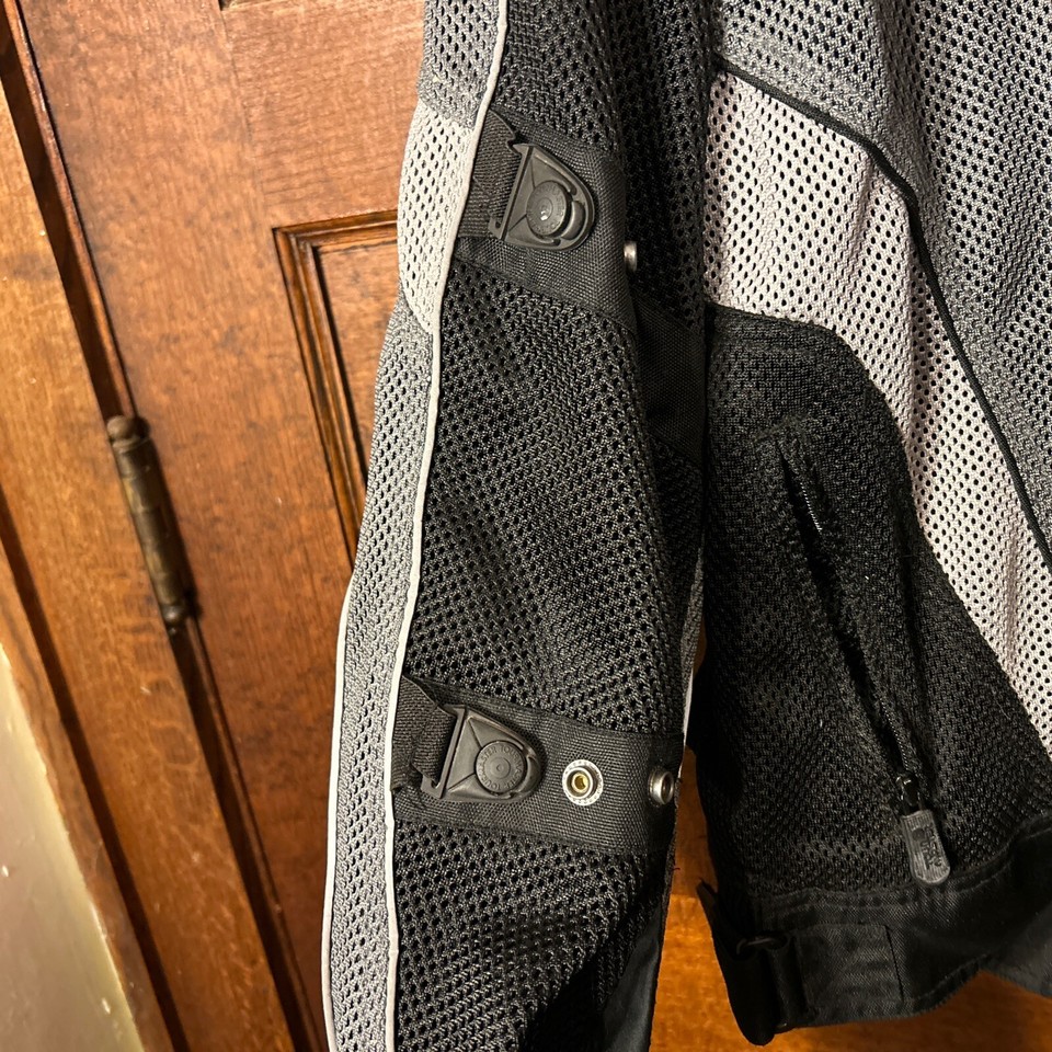 Tourmaster Intake Motorcycle Jacket Women's XL (14-16) W/Armor | eBay