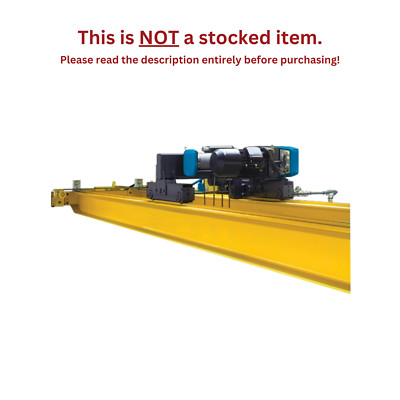 SHAW-BOX SK WIRE ROPE HOIST - 4 TON, 39 FPM, 40 FT. LIFT, TOP RUNNING ...