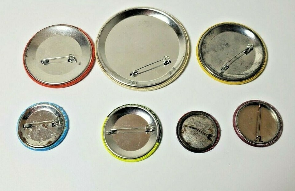 LOT OF 7 VINTAGE POLITICAL PROTEST PINBACK BUTTONS | eBay