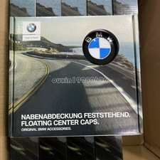 Genuine OEM BMW Floating Center Caps 36122455268 56mm 112 Mm Alloy ...