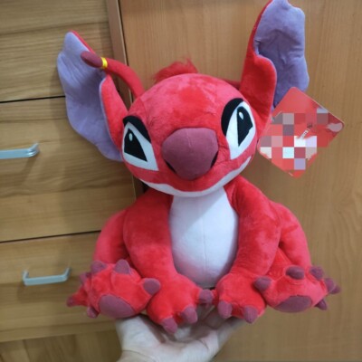 Disney Red Leroy Soft Plush Toy Experiment 628 Lilo Stitch Kid Gift 13. ...