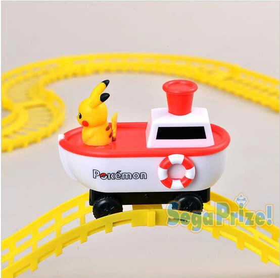 Pikachu Using Electric Boat Red