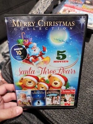 Merry Christmas Collection: 5 Movies - Bonus 10 Holiday Songs (DVD ...