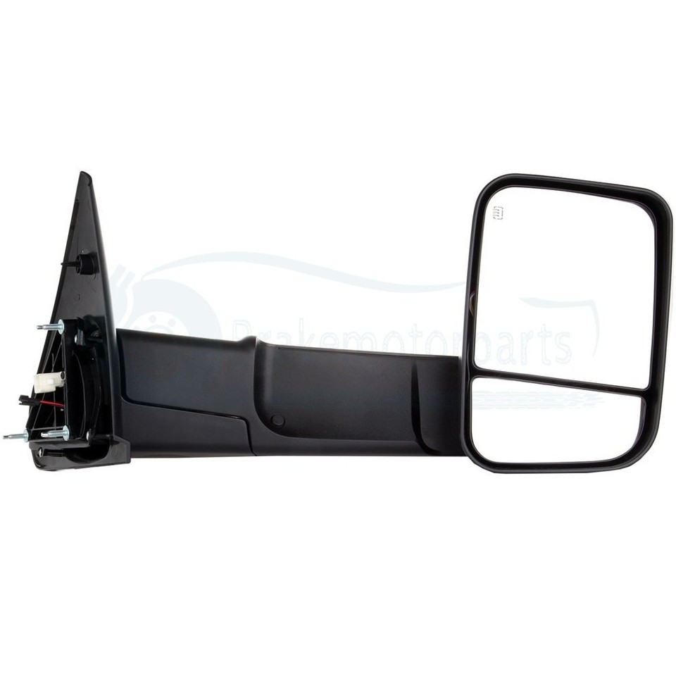 Tow Side View Mirrors For 2002-2008 Dodge Ram Power Heated Driver ...