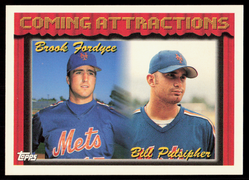 1994 Topps 785 Brook Fordyce / Bill Pulsipher CA New York Mets | eBay