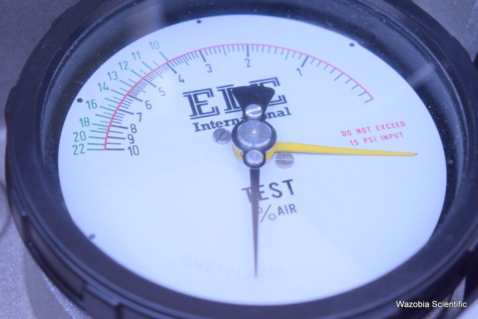 ELE INTERNATIONAL FIELD SOIL TEST 34-3265 PRESSURE METER & CONCRETE KIT ...