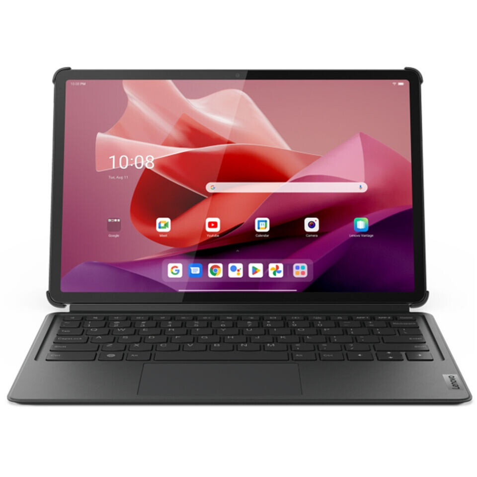 Lenovo Tab P12 Keyboard Pack Black, Built-in Kickstand, Connect via ...