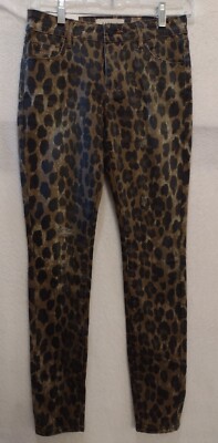 Women’s NWT Leopard Print PacSun Mid Rise Skinniest Jeans-Size 24. E | eBay
