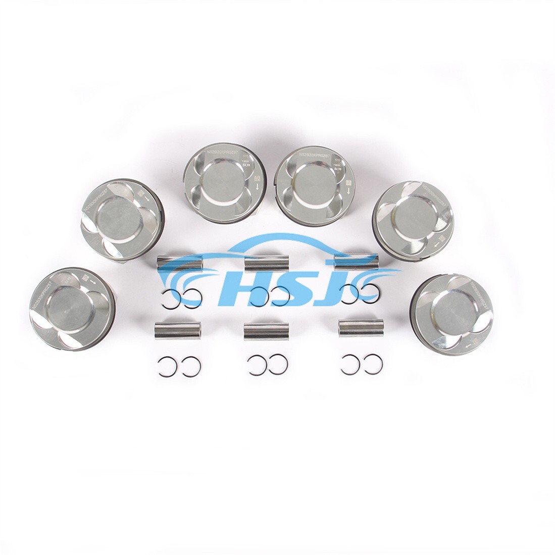 3.0L Piston & Ring Kit œÜ 20mm Kit Fit For BMW 325i 525i X3 Z4 130i ...