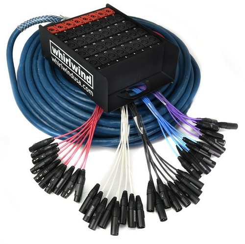 Whirlwind MS-32-10-XL-100 Medusa Audio Snake 32 Microphone inputs 10 ...