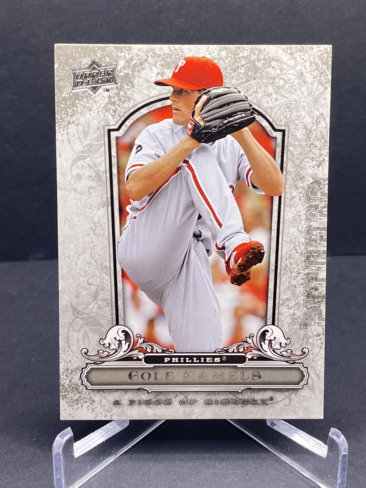 Cole Hamels 2008 Upperdeck A Piece Of History Baseball Card #72 | eBay