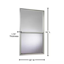 TAFCO WINDOWS 30x40" Mobile Home Single Hung Aluminum Window - Silver ...