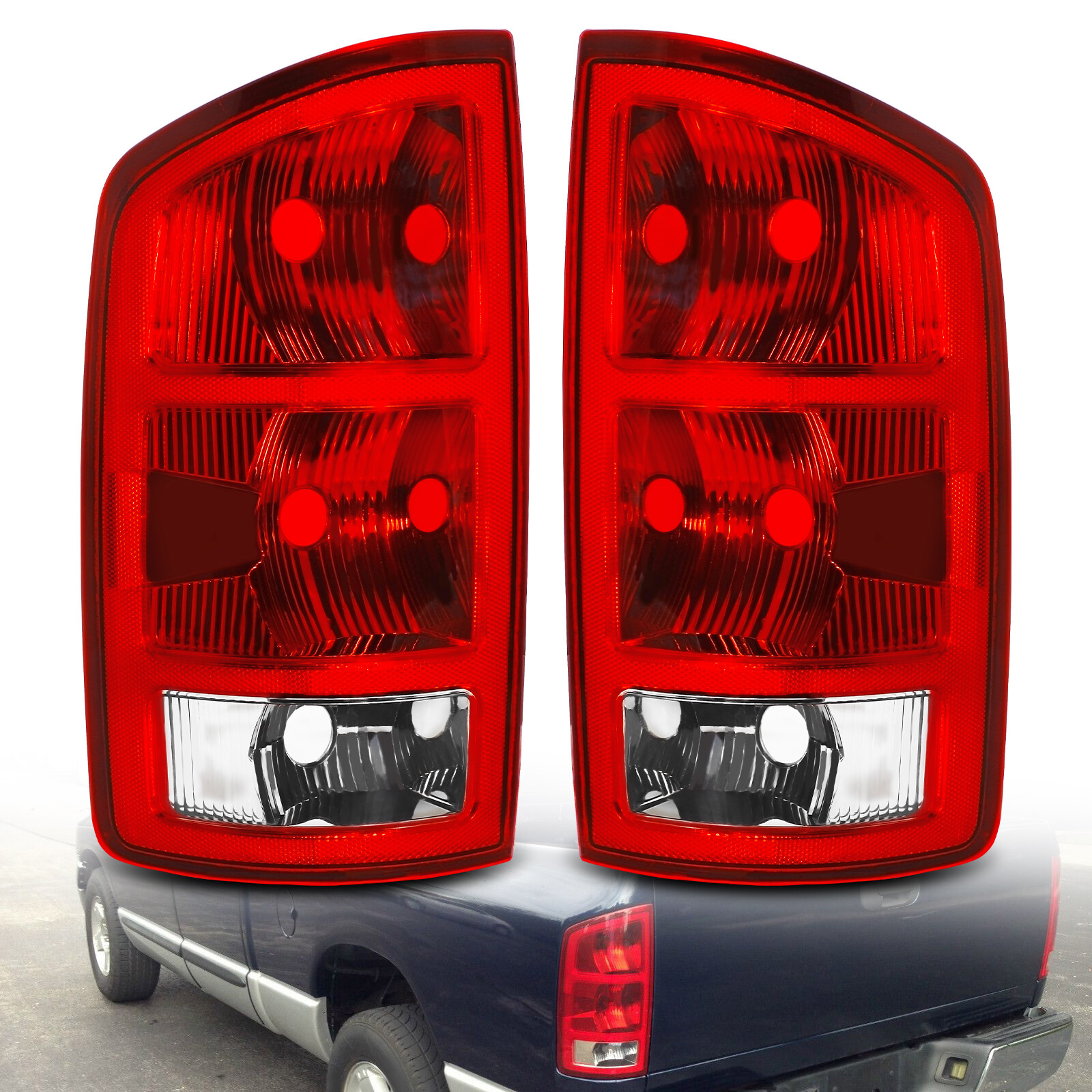 Tail Lights For 2002-2006 Dodge Ram 1500 2003-06 Dodge Ram 2500 3500 ...