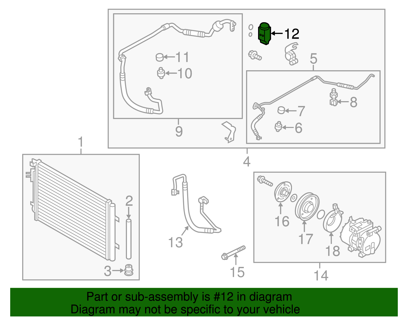 Genuine OEM A/c Expansion Valve for Hyundai 976261R000 for sale online ...
