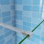 Walk in Shower Screen Wet Room Enclosure EasyClean Glass Flipper Side ...