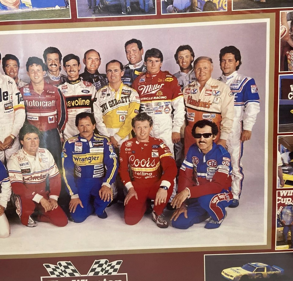 THE WINSTON Charlotte Motor Speedway May 17, 1987 24"x 30" Tim Richmond ...