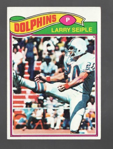 1977 Topps Larry Seiple Miami Dolphins #436 Excellent | eBay