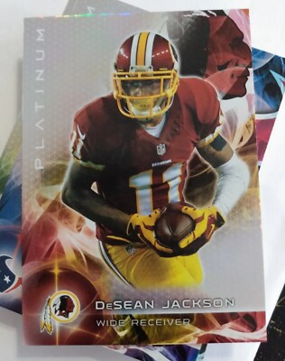DeSean Jackson 2015 Topps Platinum #63 Football Card Washington ...