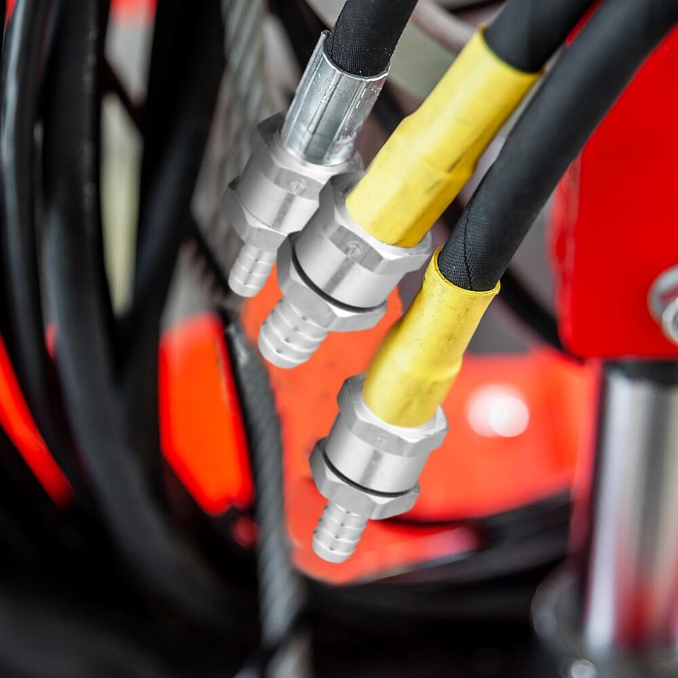 3/8" 10mm Fuel Line One Way Non Return Check Valve Aluminum Petrol ...