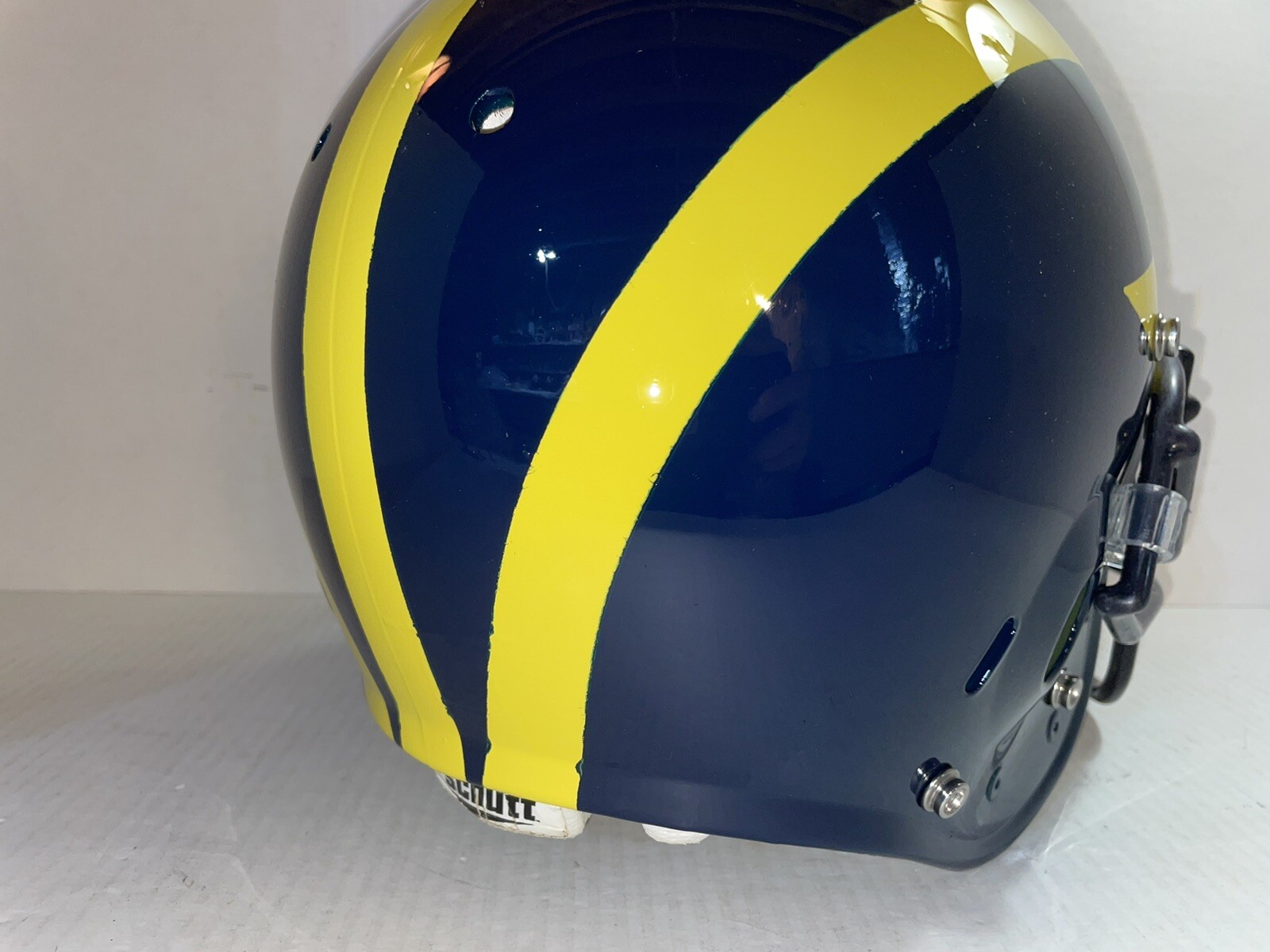 Vintage Michigan Wolverines Schutt Air Advantage Football Helmet Full ...