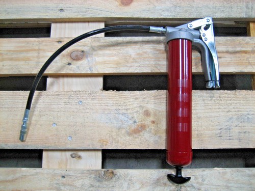 Alemite 555-E 18" Flexible Extension Pistol Grip Grease Pump Gun Hi/Low ...